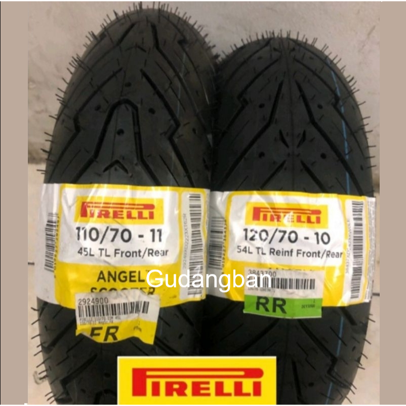 Jual ( PAKET 2 BAN - RING 10 & RING 11 ) 120 70 10 dan 110 70 11 ...