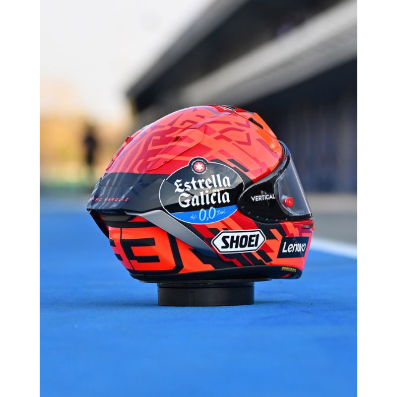 Jual Sticker Helm Ducati Marc Marquez Estrella Galicia | Shopee Indonesia