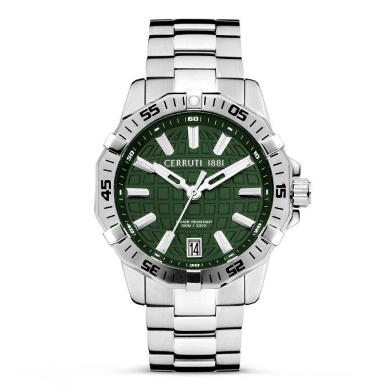 Jual Jam Tangan CERRUTI 1881 VALLELAGHI CIWGH0007506 Dial Green ...