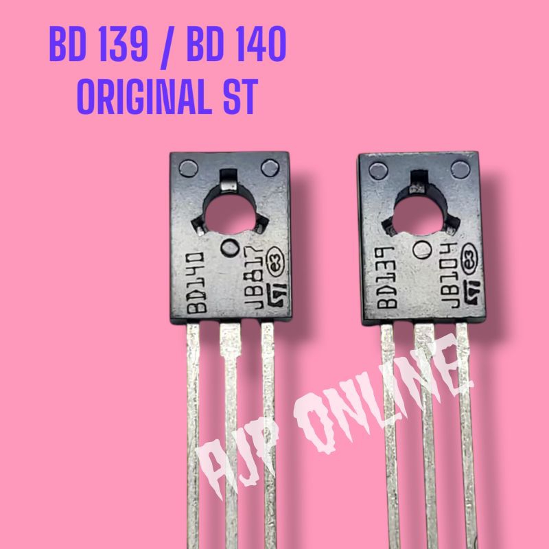 Jual Transistor BD 139 BD140 ORIGINAL ST SET dan Biasa | Shopee Indonesia