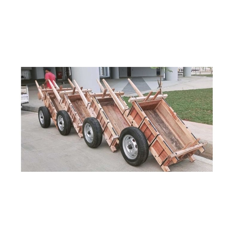 Jual gerobak kayu dorong angkut pasir | Shopee Indonesia