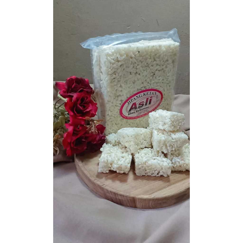 Jual Jipang/Gipang Ketan Asli Makanan Ringan Oleh-oleh Khas Kebumen ...