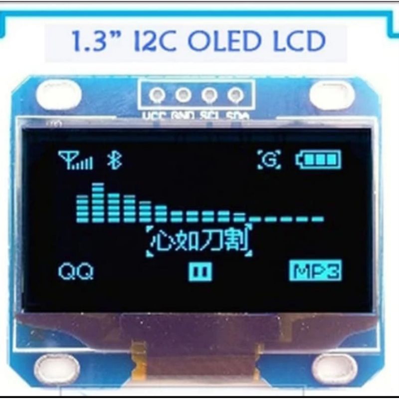 Jual LCD OLED display ukuran 1.3inch Arduinouno esp iot | Shopee Indonesia