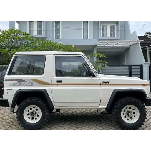 Jual Striping stiker lis taft gt Rocky 4x4 copy original | Shopee Indonesia