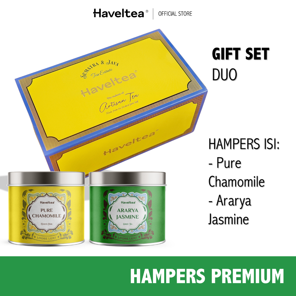 Jual Haveltea Hampers Premium Artisan Tea - Gift Set Box Pure Chamomile ...