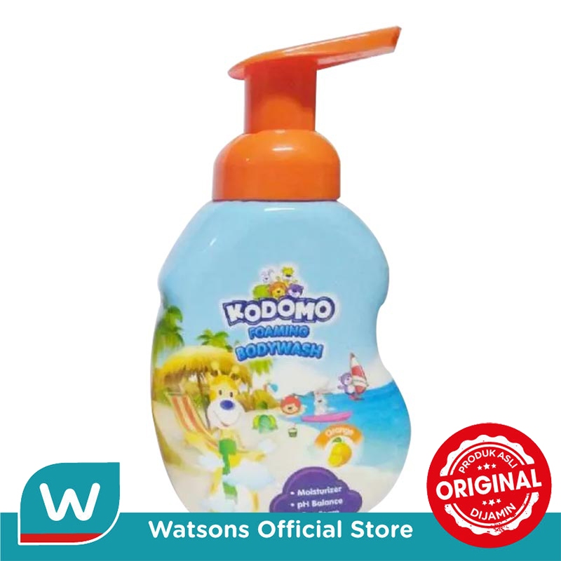 Jual Kodomo Foaming Body Wash Orange Botol 250ml | Shopee Indonesia