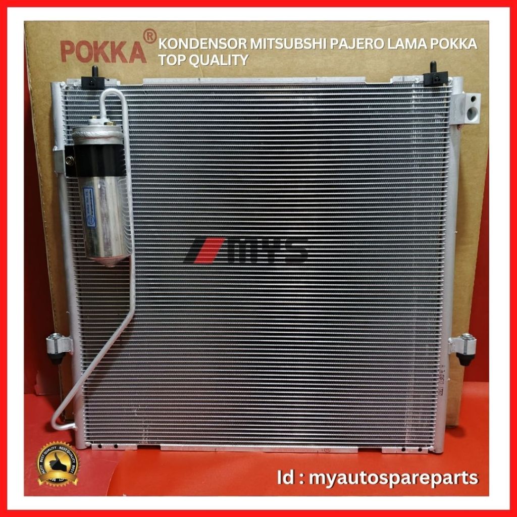 Jual CONDENSOR AC Mobil MITSUBISHI Pajero Sport Triton Strada POKKA ...