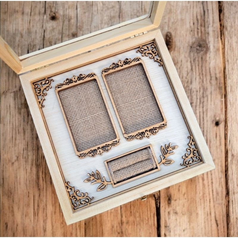 Jual Box Antam Pernikahan / Box Perhiasan Cincin Custom / Box Lamaran ...