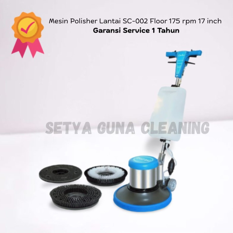 Jual Mesin Polisher Lantai SC-002 Floor 175 rpm 17 inch garansi 1 tahun ...