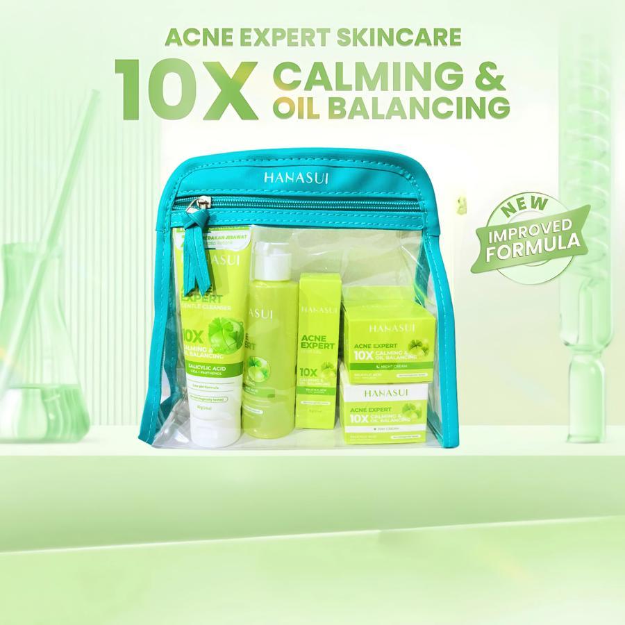 Jual Rangkaian Hanasui Acne Treatment Series-New kemasan | Shopee Indonesia