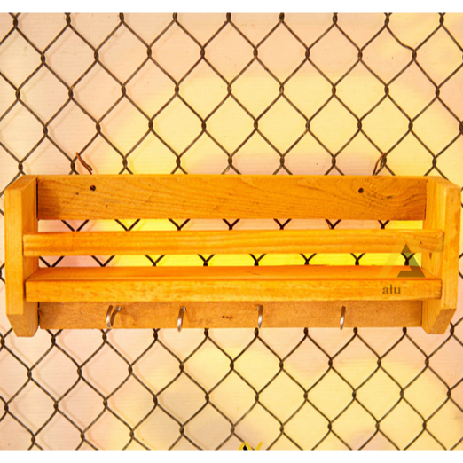 Jual Rak Rack Dapur Tempat Toples Botol Bumbu Masak Gantung Dinding ...