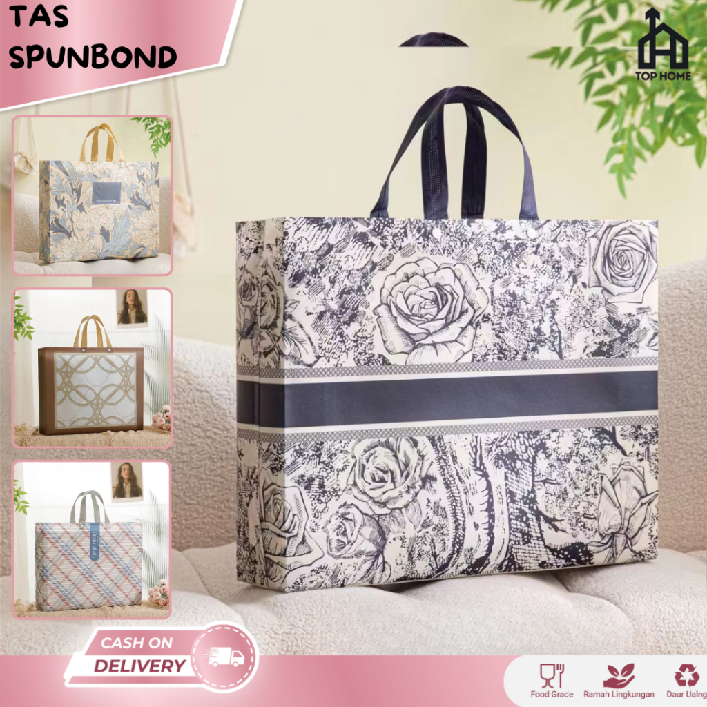 Jual Tas Belanja Jumbo / Tas Spunbond Laminasi Tas Souvenir Premium ...