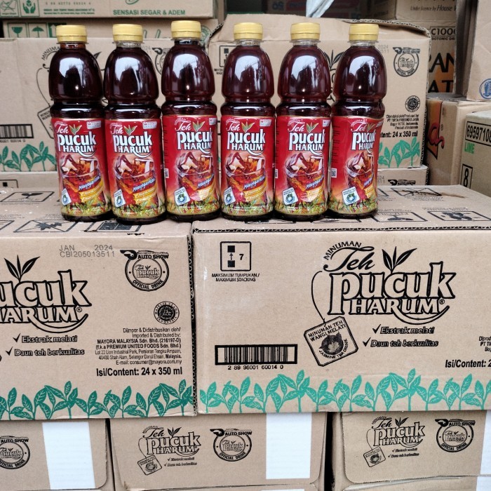 Jual Teh Pucuk Harum 350 ML 24 Botol (1 Dus) | Shopee Indonesia