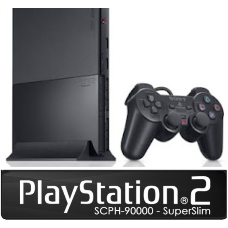 Jual Sony PS2 Slim + 5 Game, Kondisi Bagus Optik Prima | Shopee Indonesia