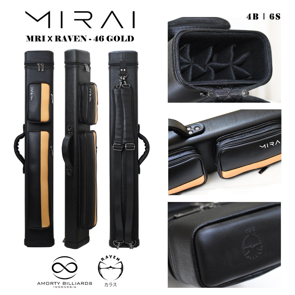 Jual Mirai Cue Cases MRI46 / Tas Billiard | Shopee Indonesia