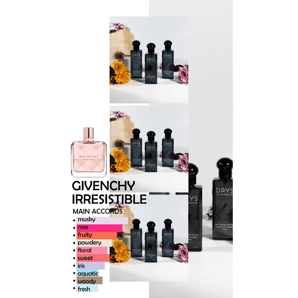 Jual Days Parfume - Givenchy Irresistible | Shopee Indonesia