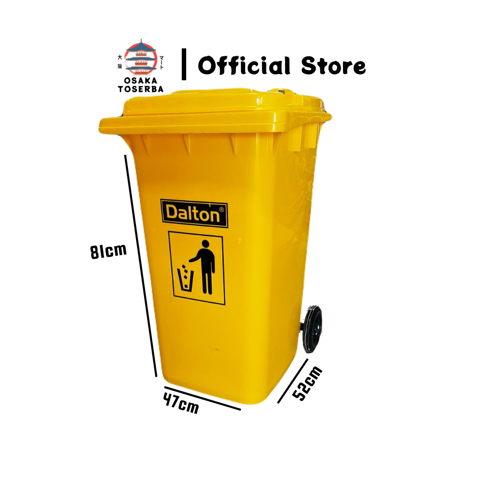 Jual Tempat Sampah 100 Liter - Tong Sampah Sulo LXD 100c Dalton - Tempat sampah roda 100L DALTON ...