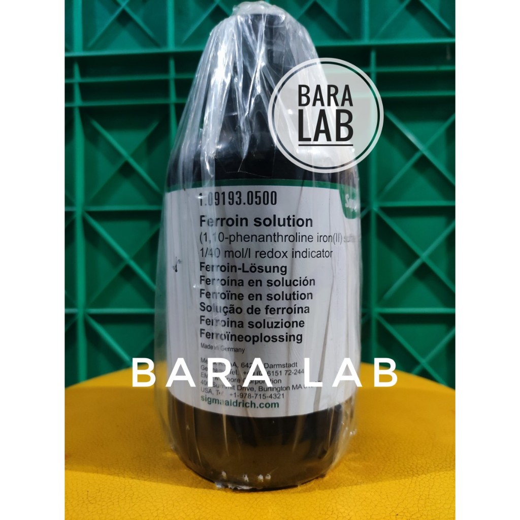 Jual FERROIN SOLUTION INDICATOR / INDIKATOR FERROIN MERCK 109193 REPACK ...