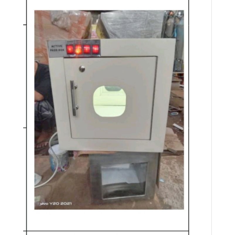 Jual Passbox Steel Epoxy Murah - Pass Box Laboratorium Murah 30x30x30cm ...