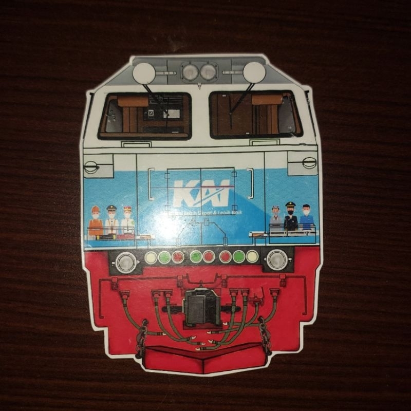 Jual Stiker Kereta Lokomotif CC206 HUT KAI | Shopee Indonesia