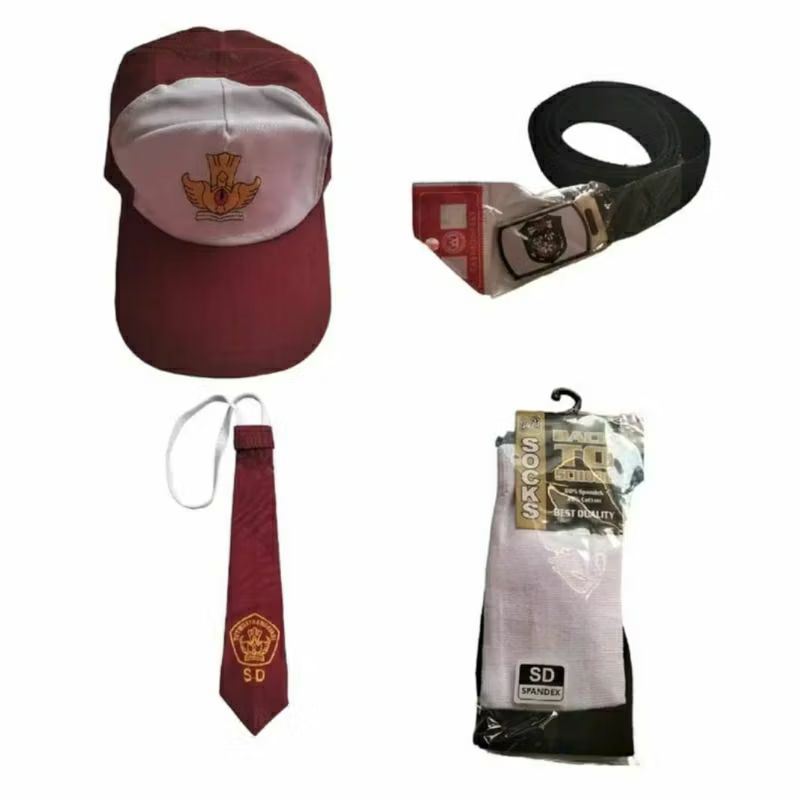 Jual TOPI PAKET LENGKAP SD ALAT-ALAT NYA SERAGAM SEKOLAH DASI TOPI ...