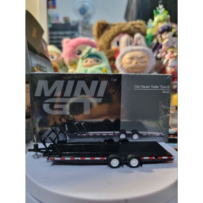 Jual [READY STOCK] MINI GT CAR HAULER TRAILER BLACK AC19 | Shopee Indonesia