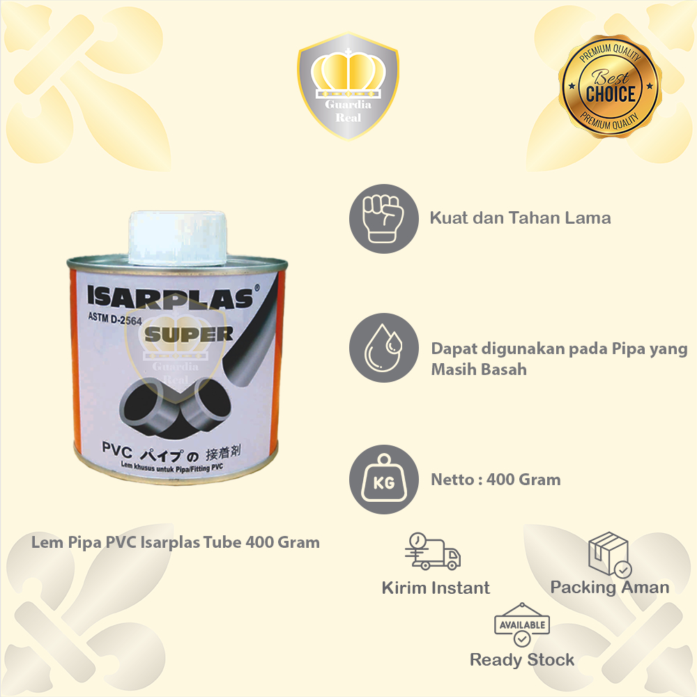 Jual Lem Pipa Isarplas Kaleng/ Lem Pralon Isarplas Kaleng/ Lem Peralon ...