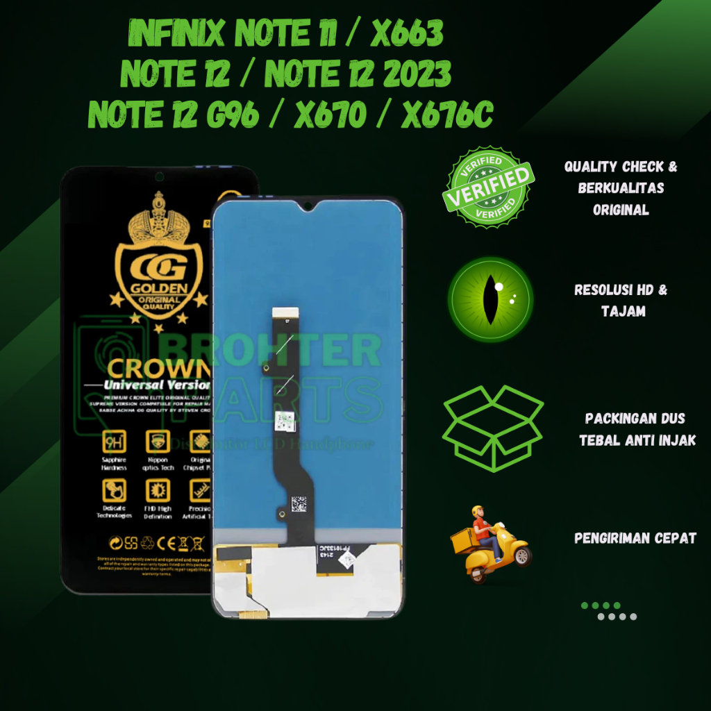 Jual LCD INFINIX NOTE 11 / NOTE 12 / NOTE 12 5G / NOTE 12 PRO 5G / NOTE ...