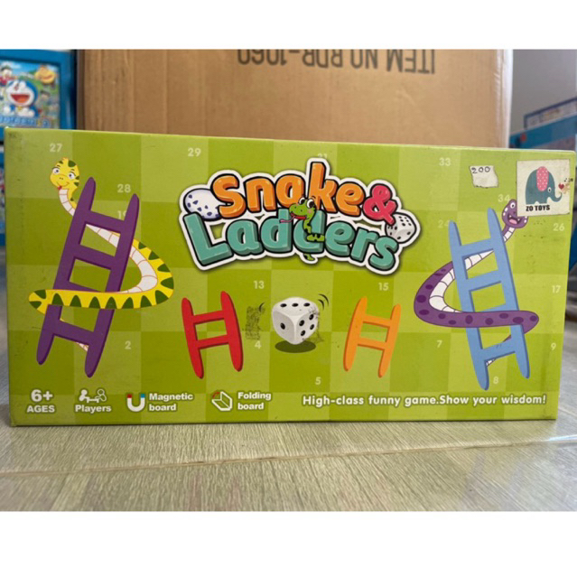 Jual Mainan Snake And Ladders Monopoli Ular Tangga Dadu Board Game ...