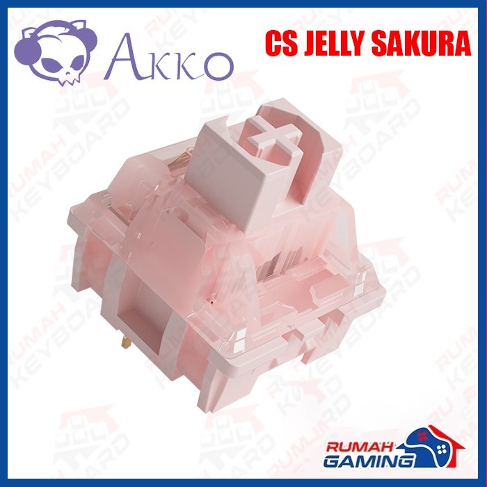 Jual AKKO - CS - Jelly - Sakura - Switch - 3 Pin - 39g - Pcb Mouont ...