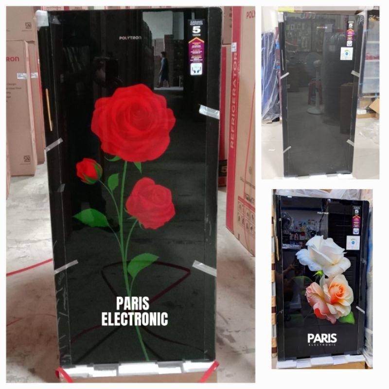 Jual Polytron Kulkas 180L PRA-18DMY / PRA-18DRX / PRA-18DRD Pintu kaca ...