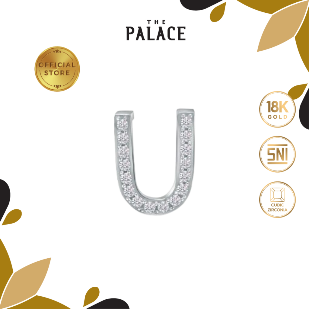 Jual Hala Gold Initial U Pendant / Liontin | Shopee Indonesia