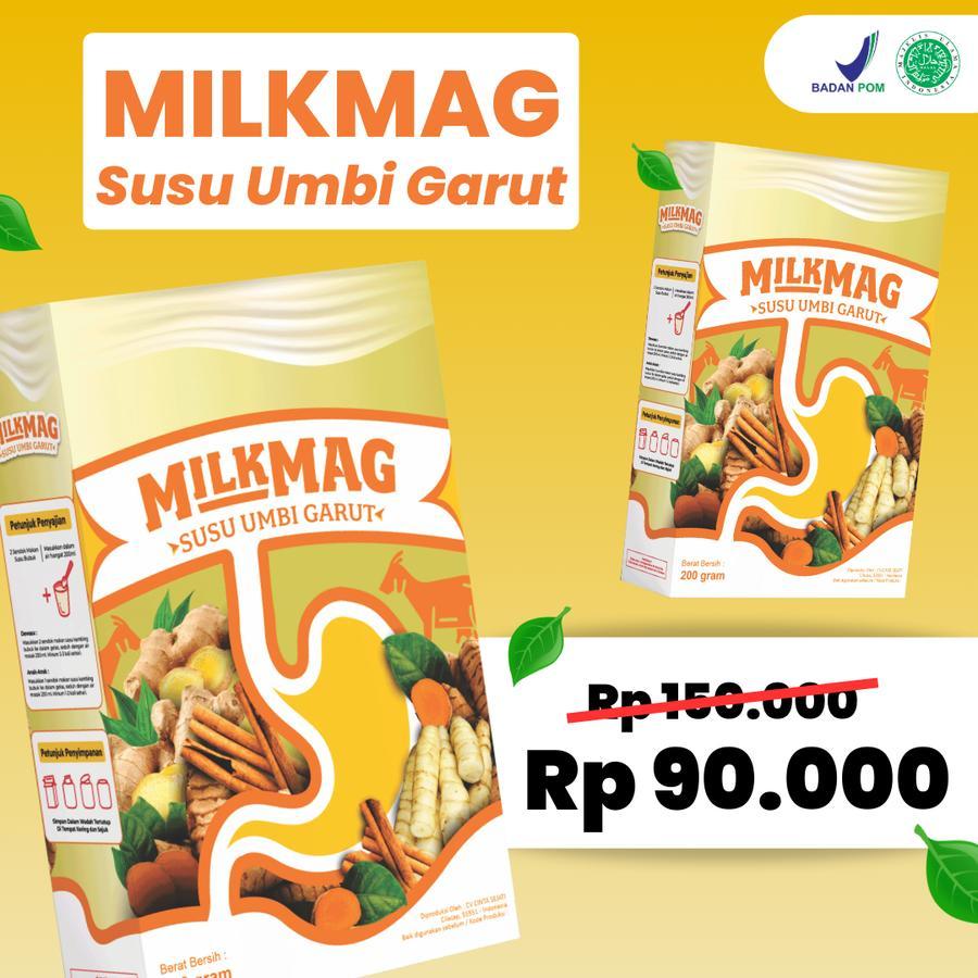 Jual Milkmag Susu Herbal Atasi Perut Begah Kembung Maag Asam Lambung ...
