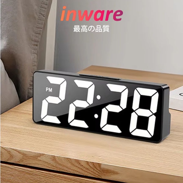 Jual Jam Meja LED Digital Multifungsi, Alarm Clock dengan USB-C ...