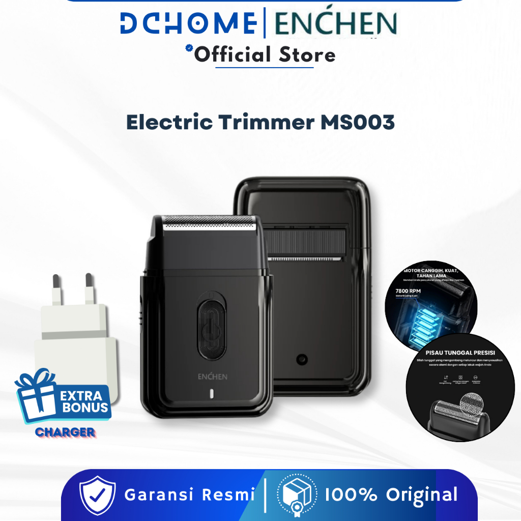 Jual Enchen MS003 Alat Cukur Elektrik Alat Cukur Kumis Jenggot Portable ...