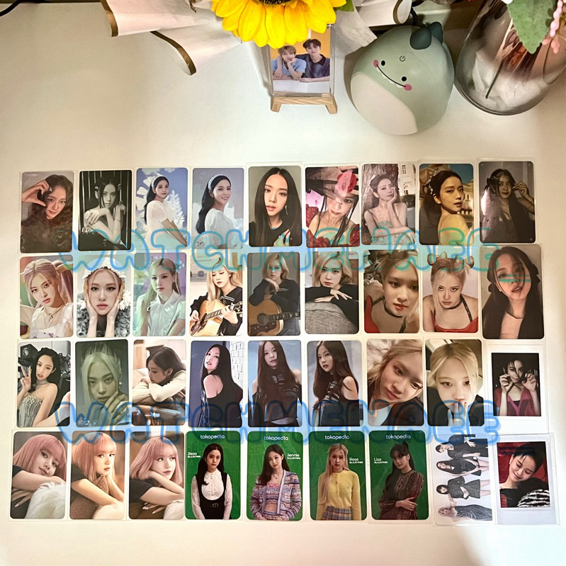 Jual Official Photocard Blackpink aab Jisoo Jennie Rosé Lisa pc amortage hylt bornpink | Shopee ...
