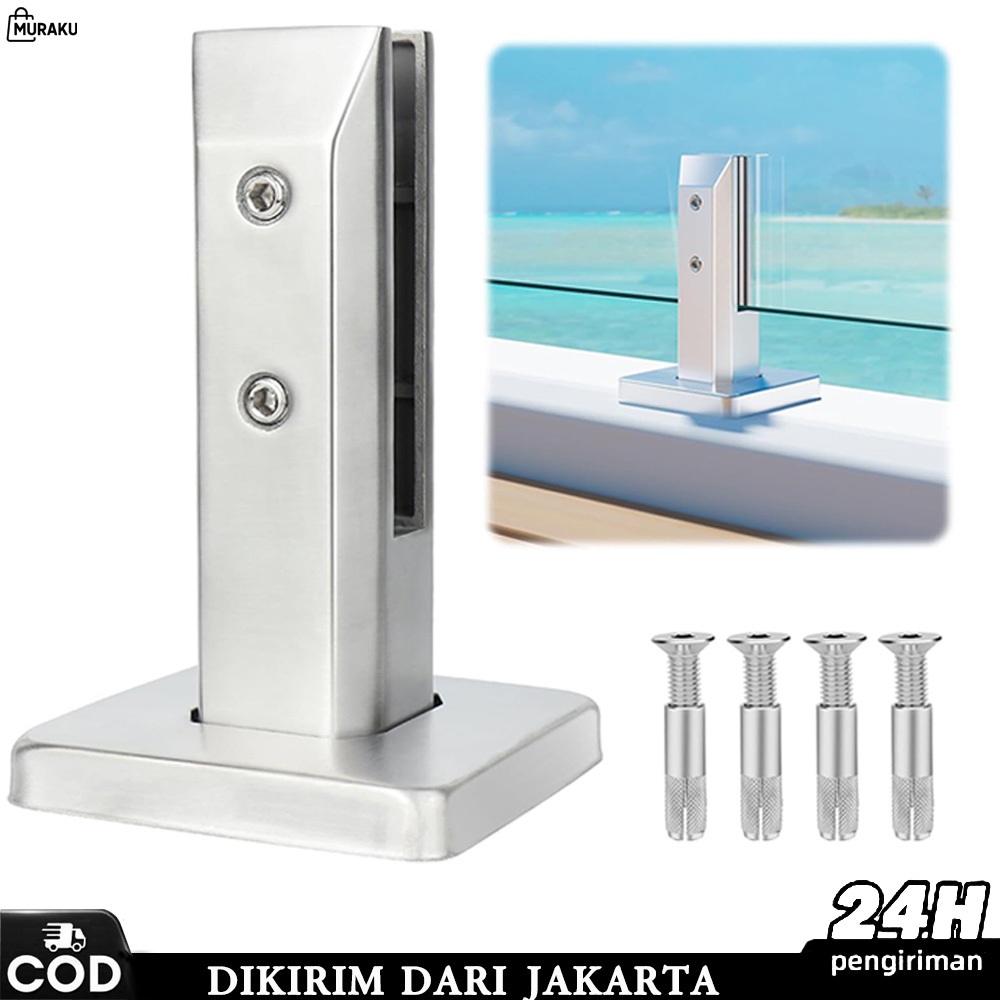 Jual Spigot Kotak Mirror 160 mm Stainless Steel 304 (Pedestal Tiang ...