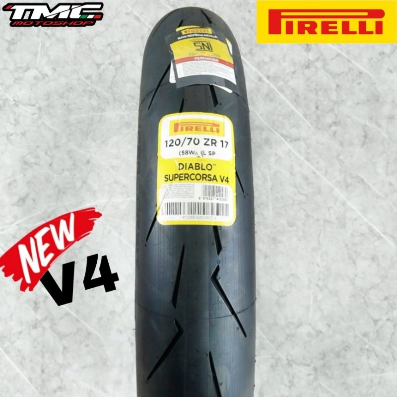 Jual Ban Pirelli Diablo SuperCorsa 120/70-17 Ninja150 Ninja250 R25 ...