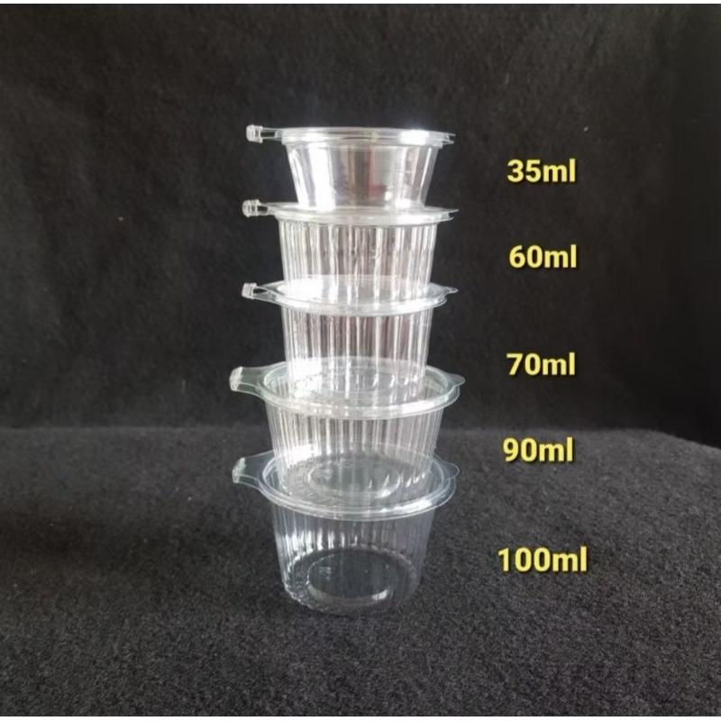 Jual Tempat Puding/Sauce/salad isi 50 | Shopee Indonesia
