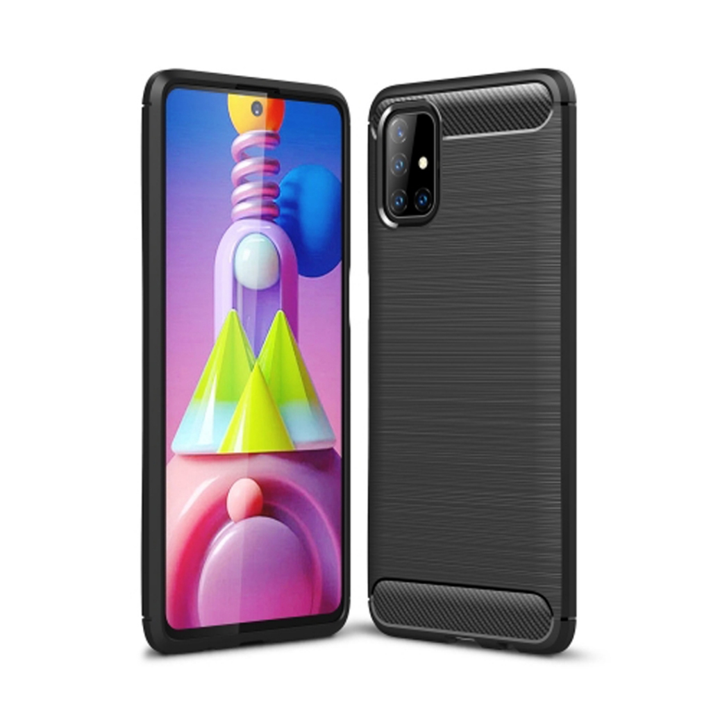 Jual Case Samsung Galaxy M51 iPaky Soft Carbon | Shopee Indonesia