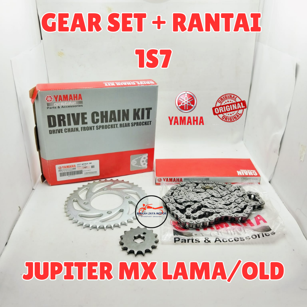 Jual Gearset 1s7 Asli Original Motor YAMAHA JUPITER MX 135 Lama Old / Lama Gear Set Gir Ger Satu ...