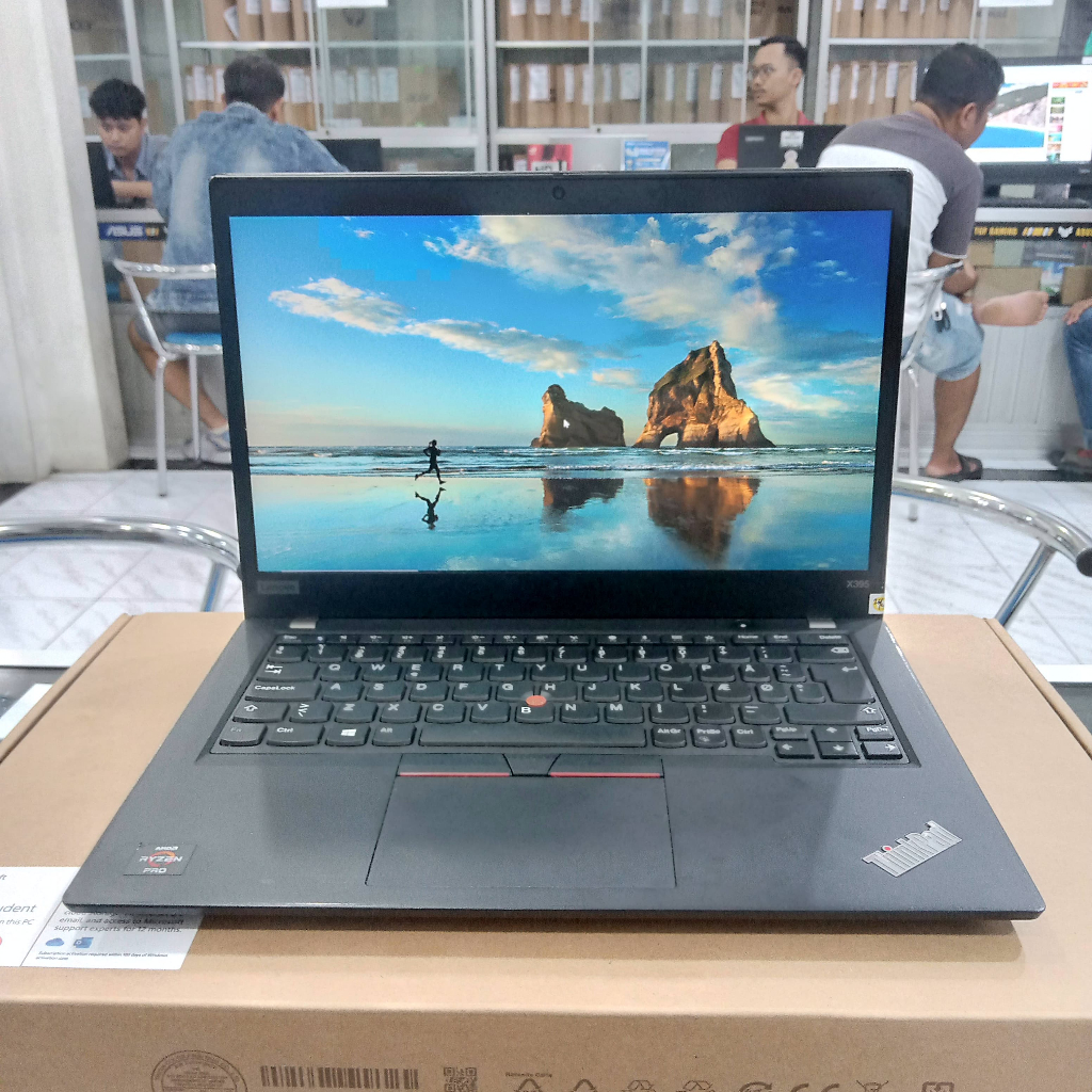 Jual LAPTOP SECOND LENOVO THINKPAD X395 RYZEN 5 PRO 3500U RAM 8GB SSD ...
