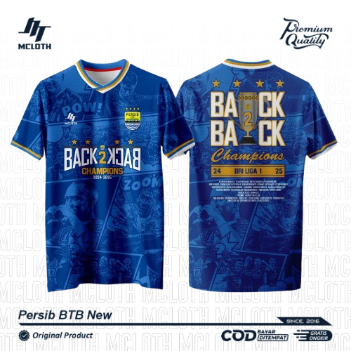 Jual MCLOTH_ original baju jersy jersey casual persib champion full ...