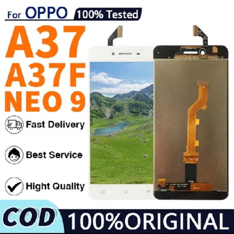Jual LCD TOUCHSCREEN OPPO A37 / A37F NEO 9 FULLSET | Shopee Indonesia