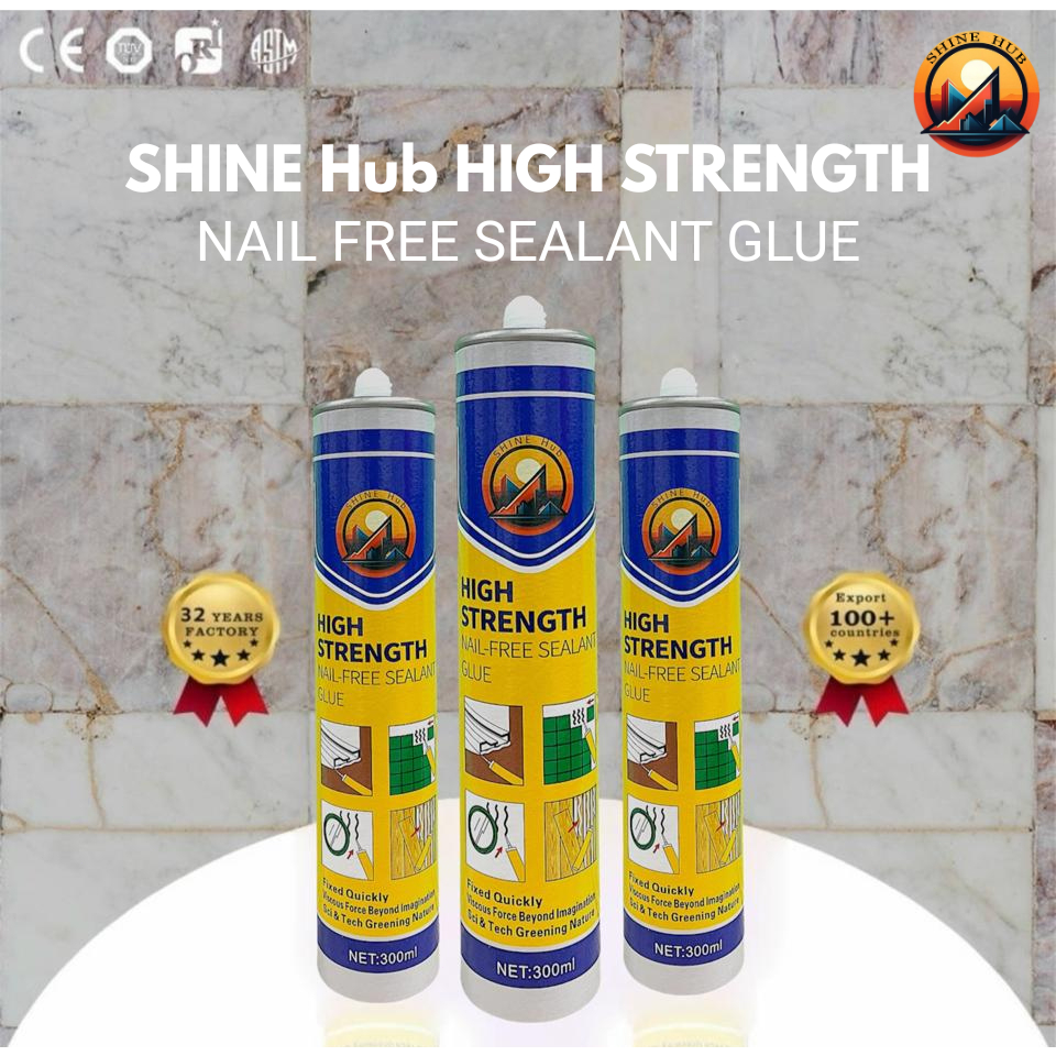 Jual LEM SEALANT, LEM KAYU, LEM BATU CHNGOO HIGH STRENGTH NAIL FREE ...