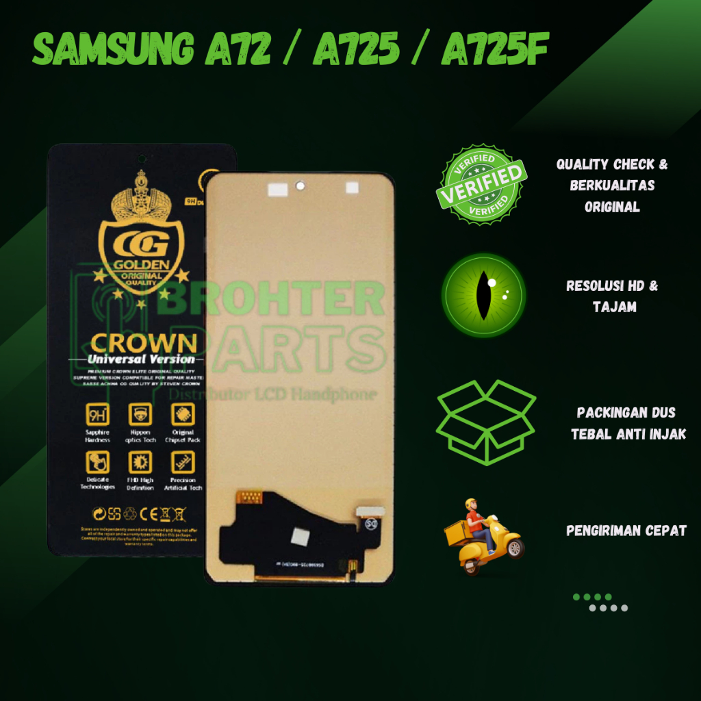 Jual LCD SAMSUNG A72 / (SAMSUNG GALAXY A72) / A725 TOUCHSCREEN FULLSET ...