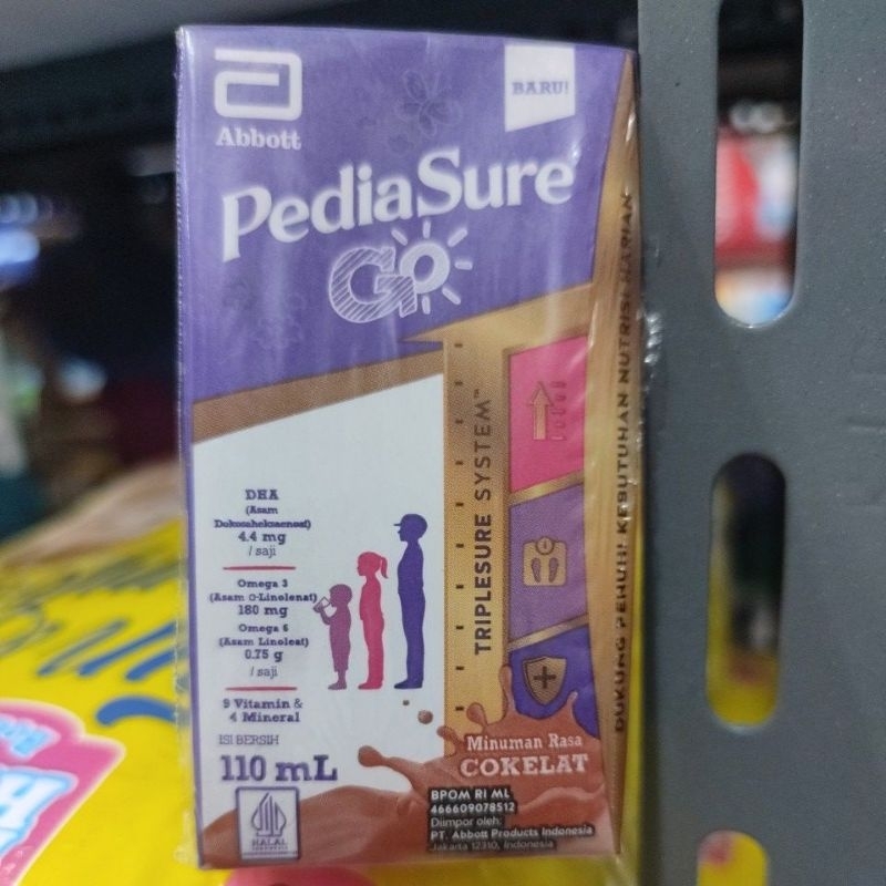 Jual Pediasure Go Uht 110 ml Cokelat | Shopee Indonesia