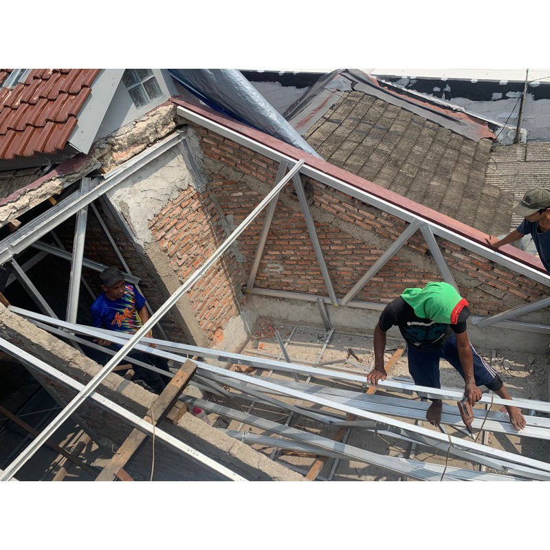 Jual renovasi atap lama ke baja ringan | Shopee Indonesia
