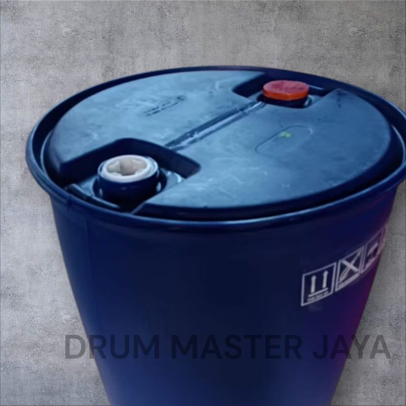 Jual DRUM,TONG BIRU TUTUP KECIL,DREM plastik bekas 200 liter | Shopee ...