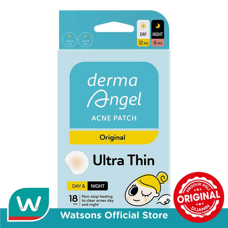Jual Derma Angle Acne Patch Day & Night 18s | Shopee Indonesia